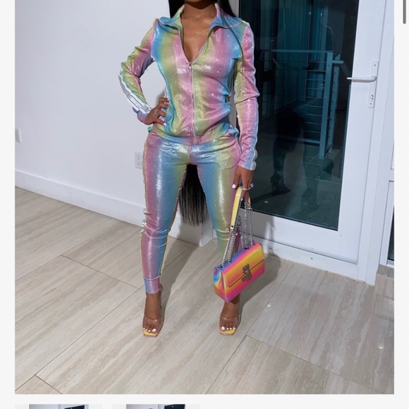 Shane justin | Pants & Jumpsuits | Shane Justin Unicorn Tracksuit ...